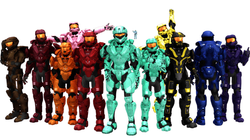 Red vs Blue Desktop Wallpapers - PixelsTalk