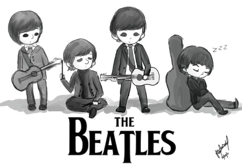 The Beatles Border HD Wallpapers - PixelsTalk