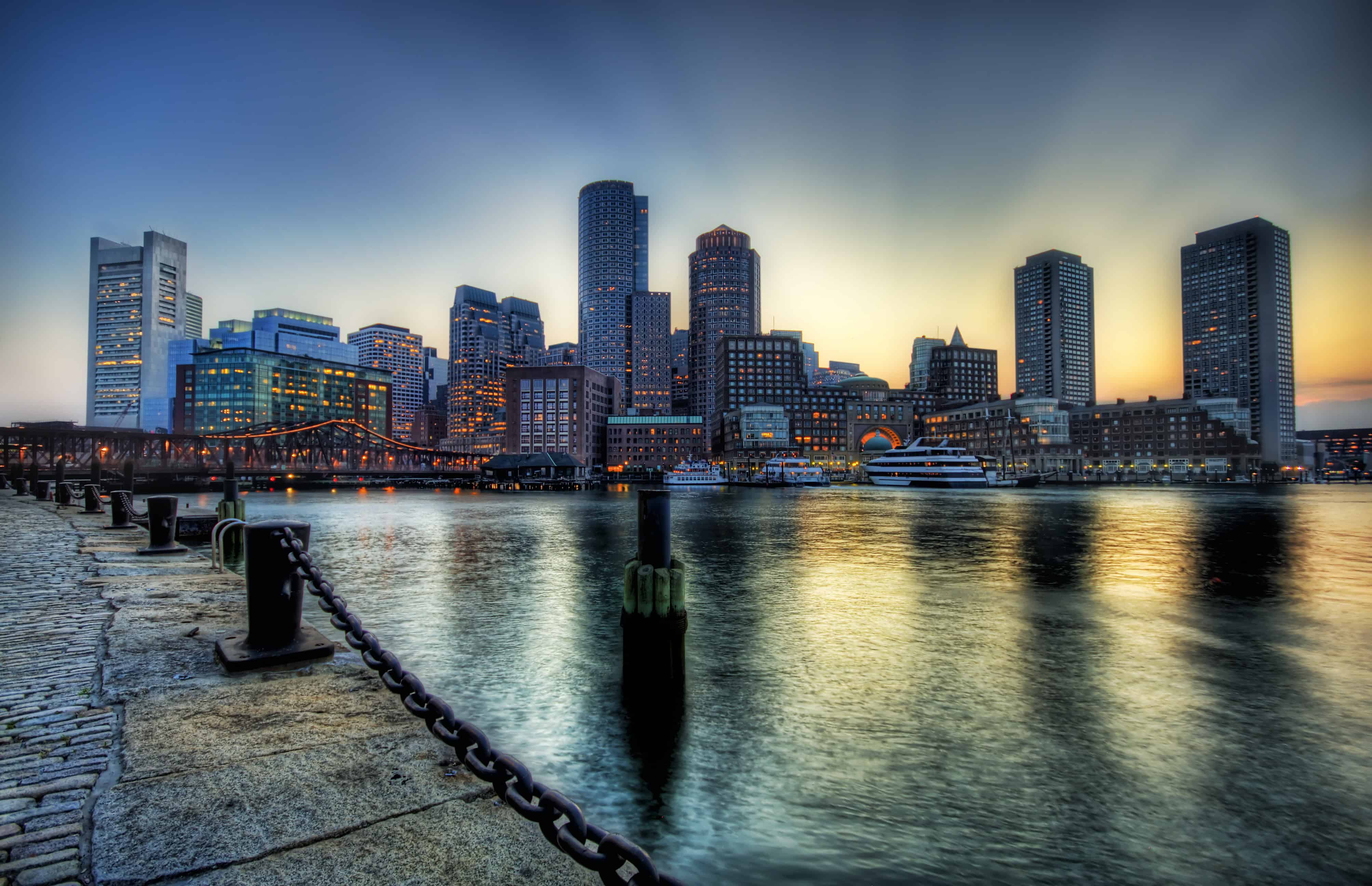 Boston Skyline Backgrounds HD PixelsTalk