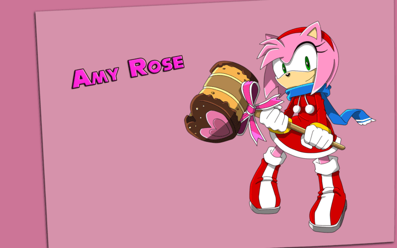 Amy Rose Wallpaper HD - PixelsTalk