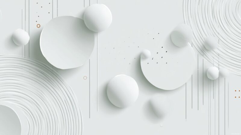 All White Background for Desktop - PixelsTalk