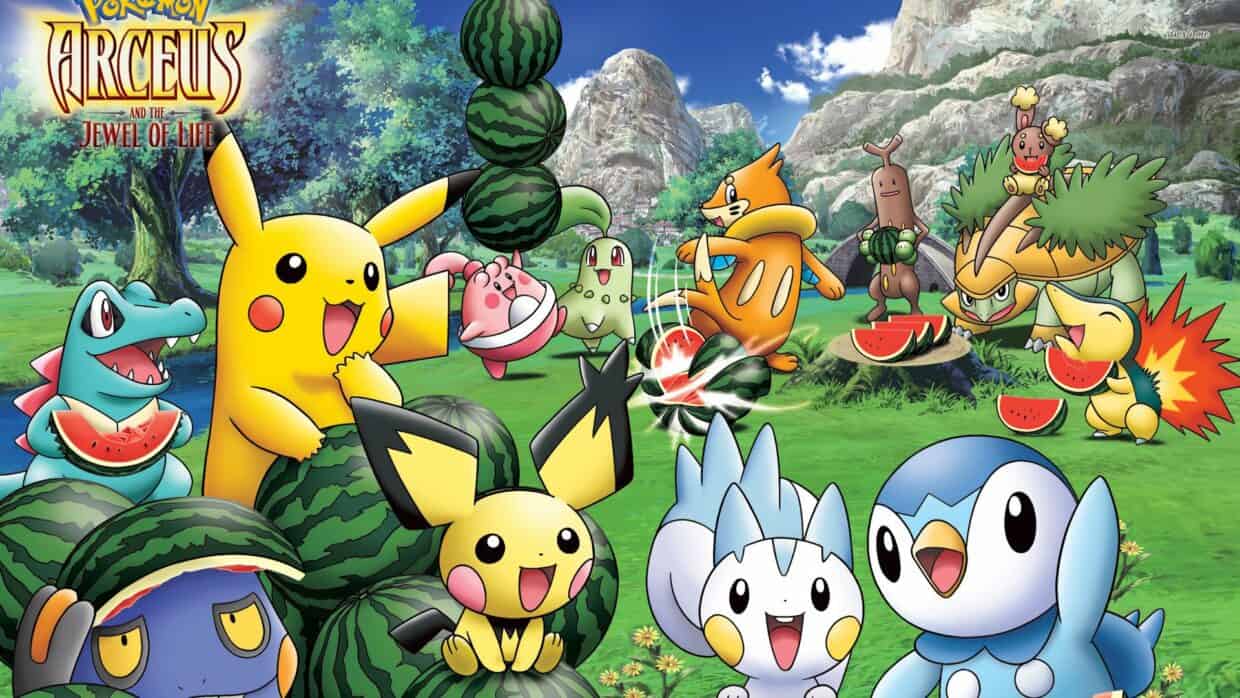 Arceus Background - PixelsTalk