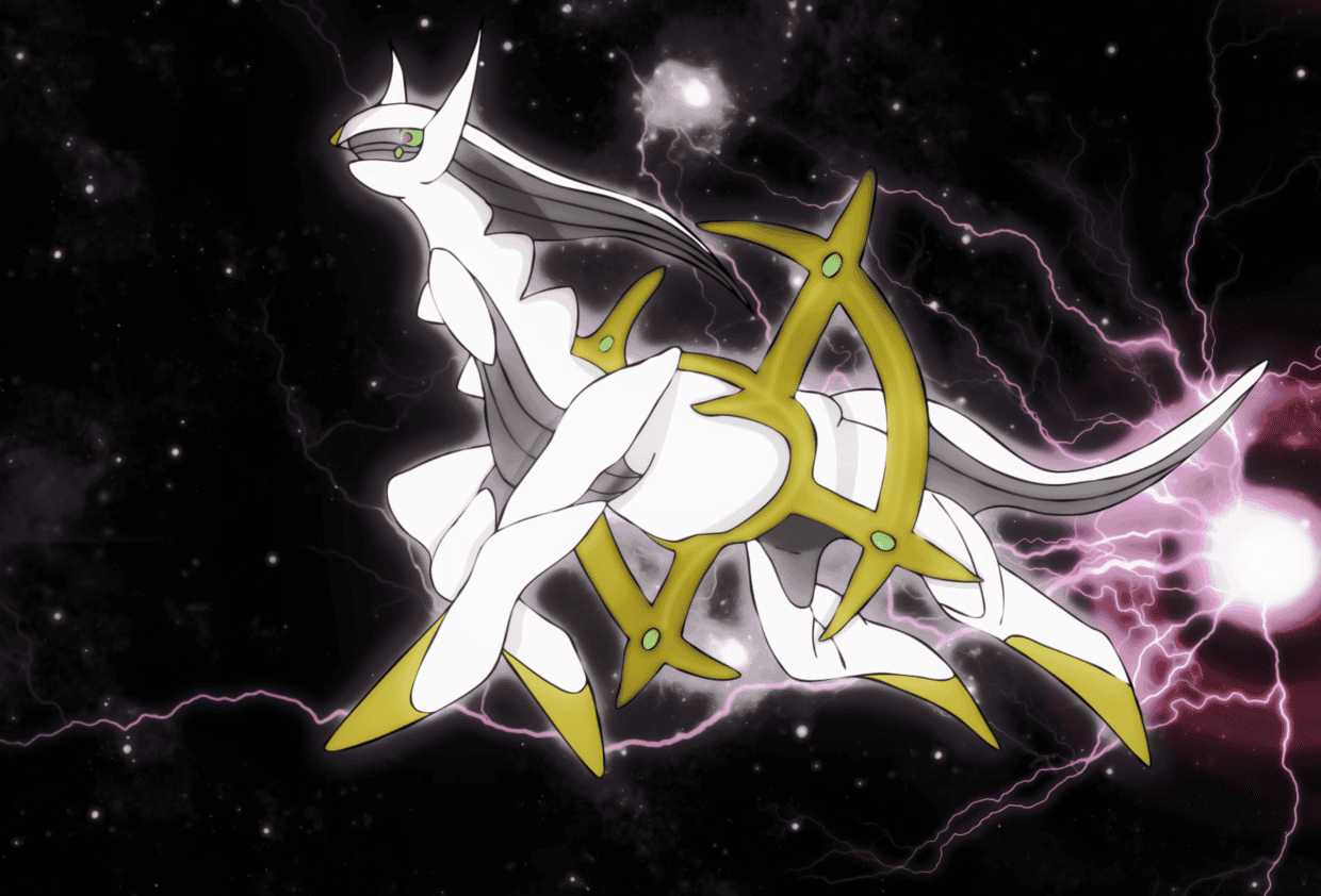 Arceus Background - PixelsTalk