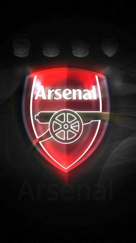 Arsenal Logo HD Wallpaper for Mobile - PixelsTalk