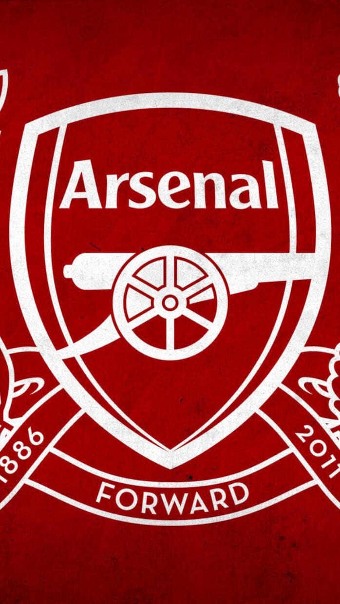 Arsenal Logo HD Wallpaper for Mobile - PixelsTalk