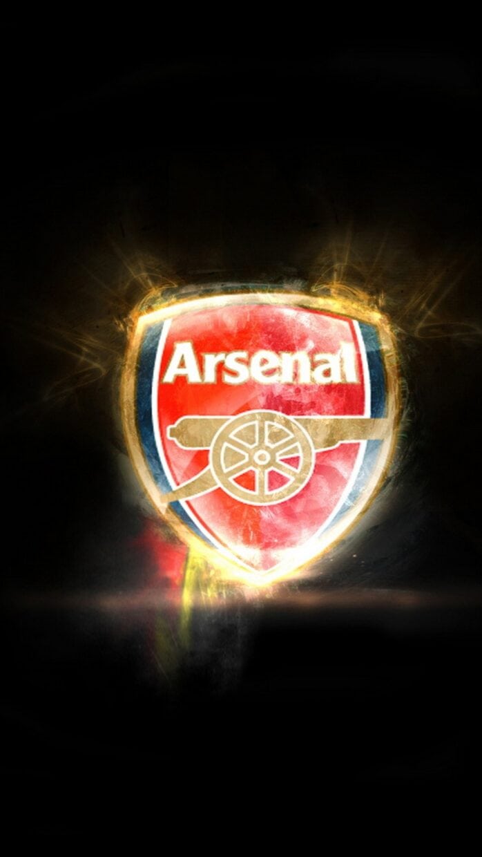 Arsenal Logo HD Wallpaper for Mobile - PixelsTalk