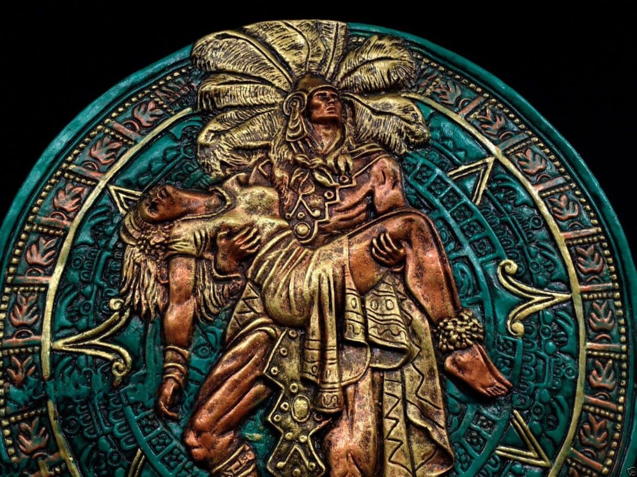 Aztec Warrior Background for Desktop - PixelsTalk