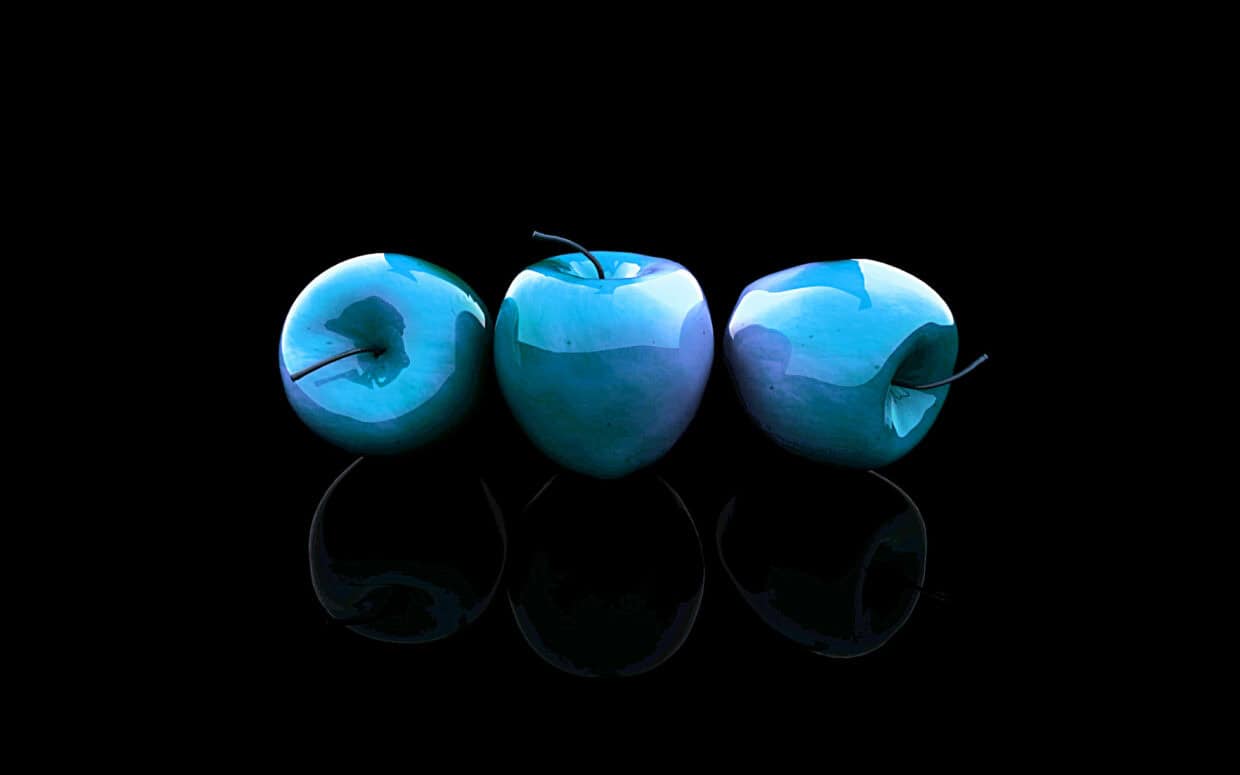 Blue Apple Backgrounds - PixelsTalk