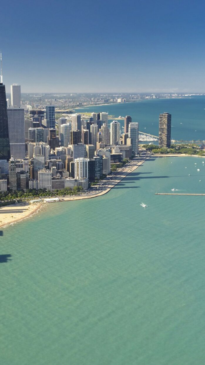 Chicago iPhone Wallpaper - PixelsTalk