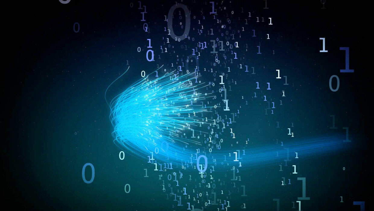 Binary Code Background - PixelsTalk