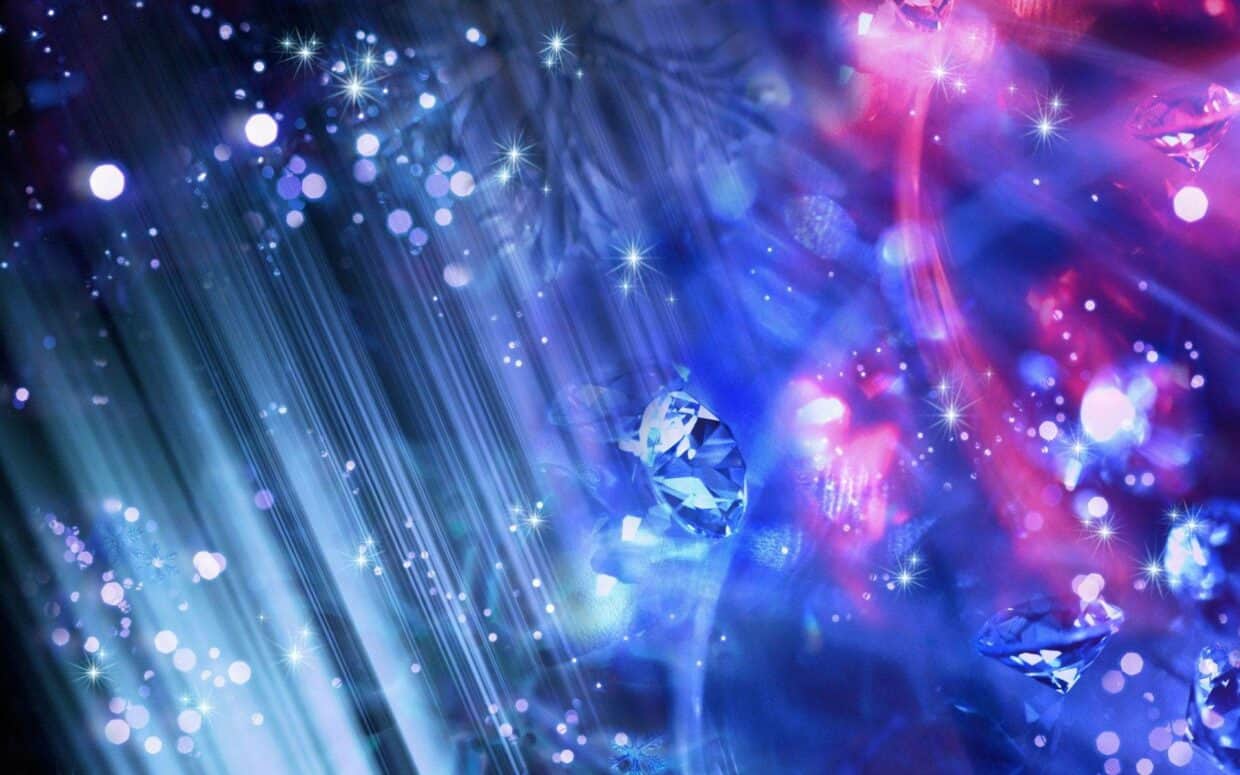 Blue Sparkle Wallpaper HD - PixelsTalk
