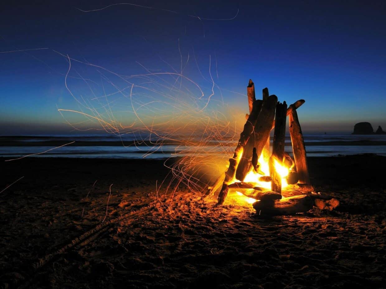 Campfire Background HD - PixelsTalk