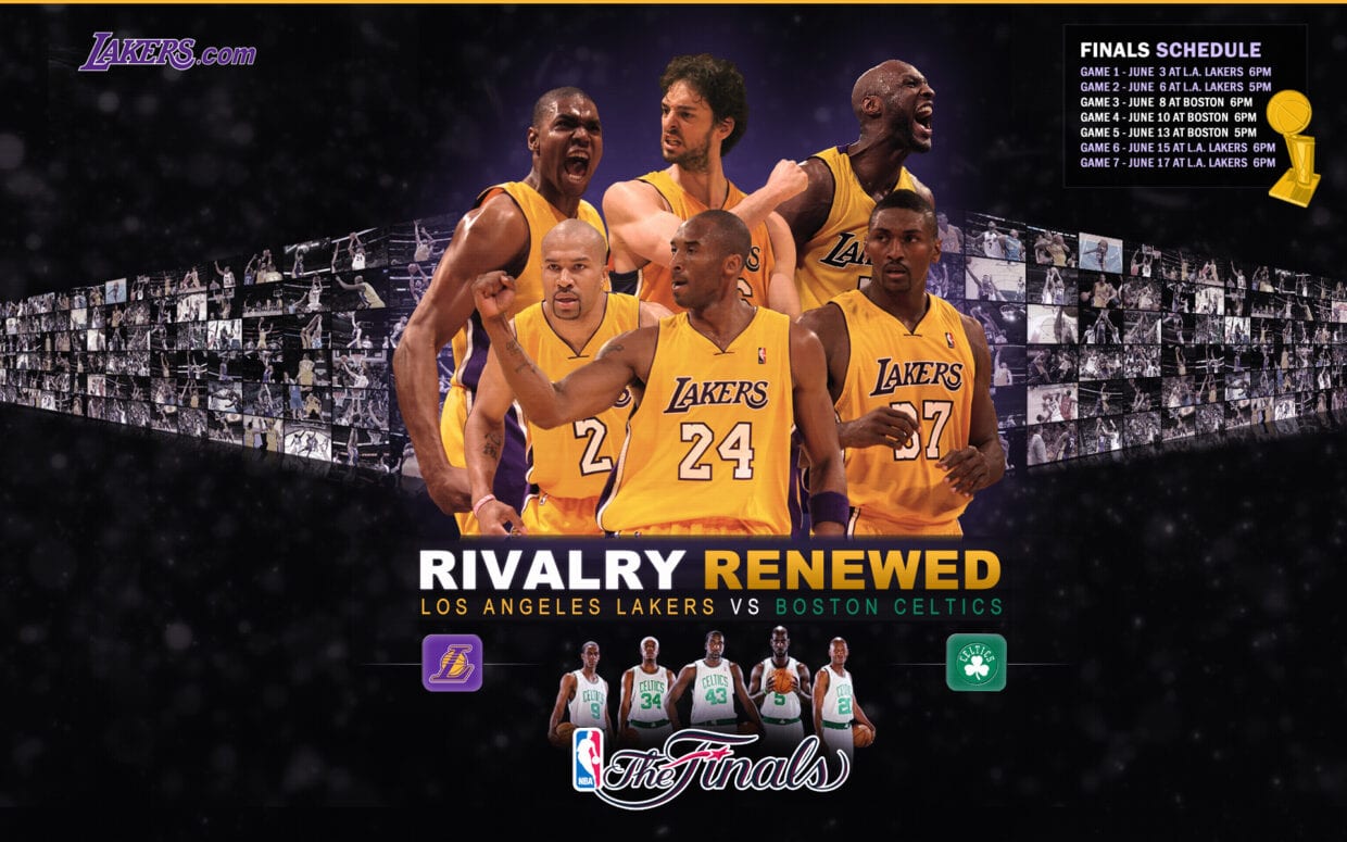 The Los Angeles Lakers Desktop Backgrounds collection - PixelsTalk
