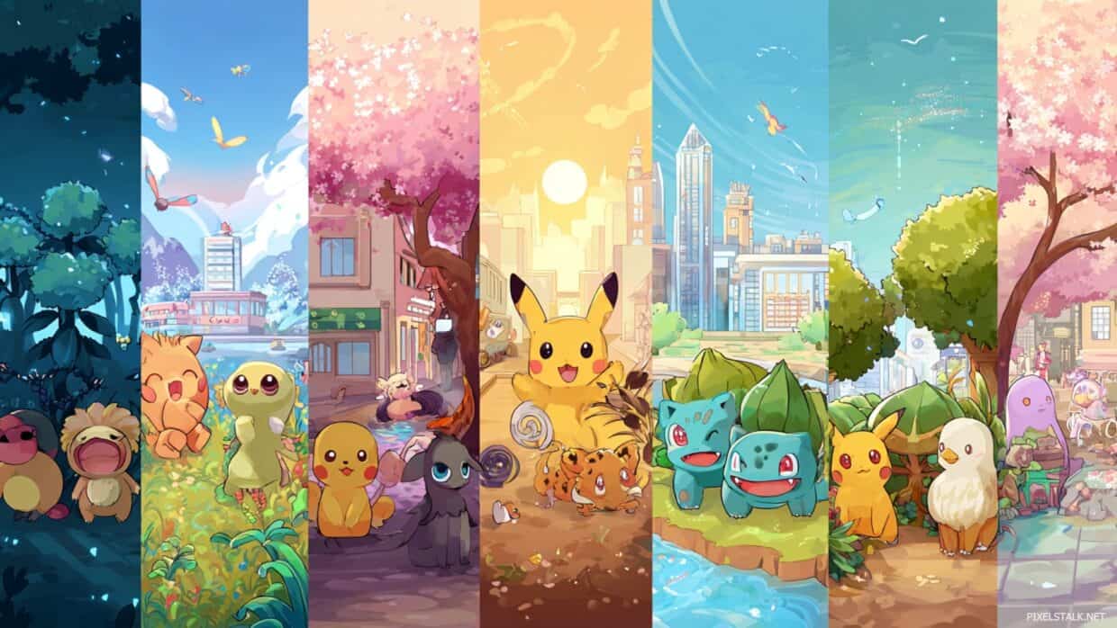 Cute Pokemon HD Wallpaper - PixelsTalk