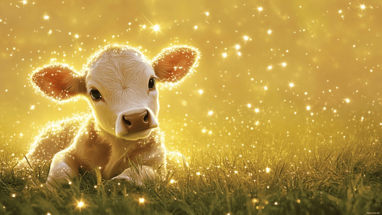 Cute Cow Wallpaper - PixelsTalk