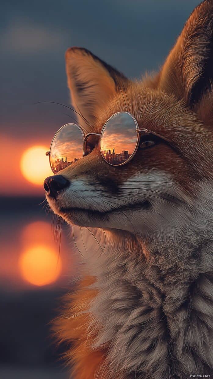 Cool Fox Wallpaper - PixelsTalk