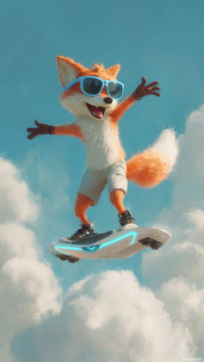 Cool Fox Wallpaper - PixelsTalk