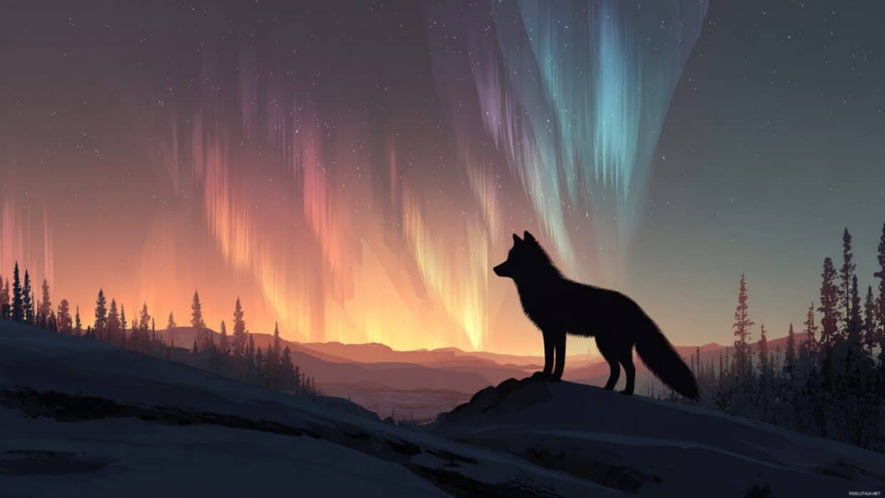 Cool Fox Wallpaper - PixelsTalk