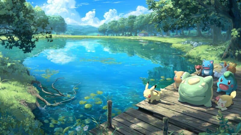 Pokemon Backgrounds for desktop - PixelsTalk
