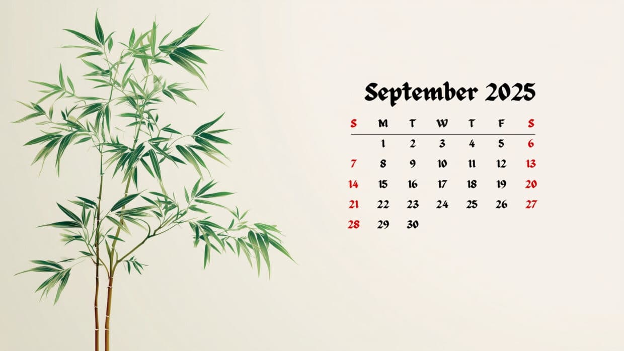 September 2025 Calendar Desktop Backgrounds – Free HD Wallpapers to ...