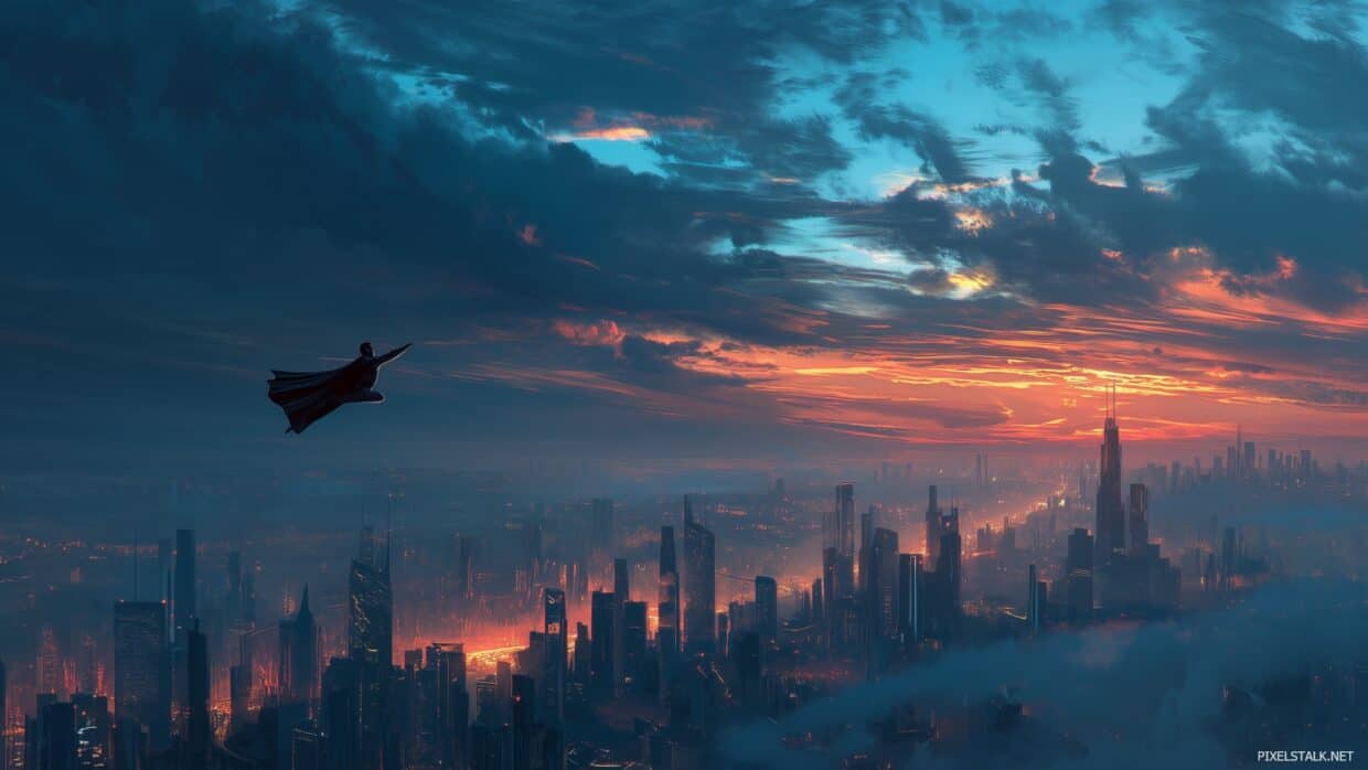 Superman Wallpaper Background HD NEW - PixelsTalk