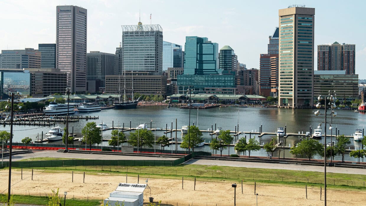 Baltimore Skyline Wallpapers - PixelsTalk