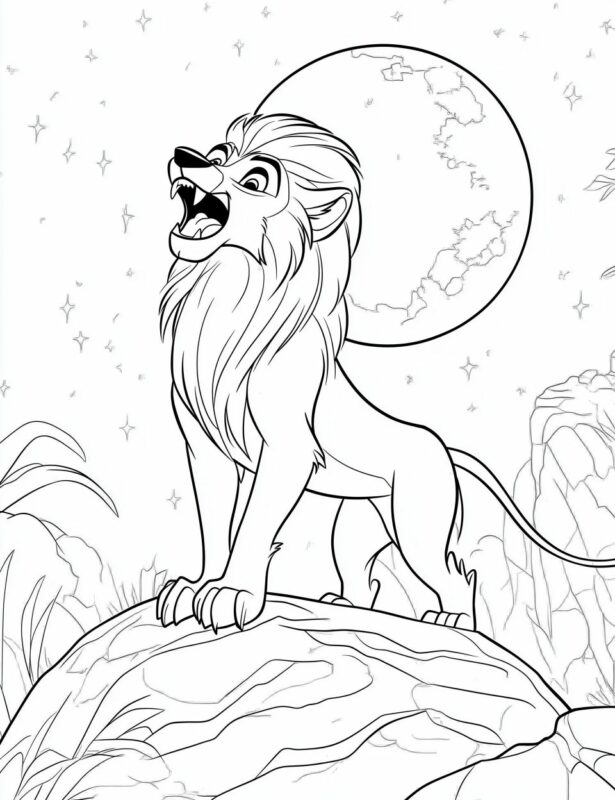 Disney Halloween Coloring Pages for Spooky Adventures - PixelsTalk