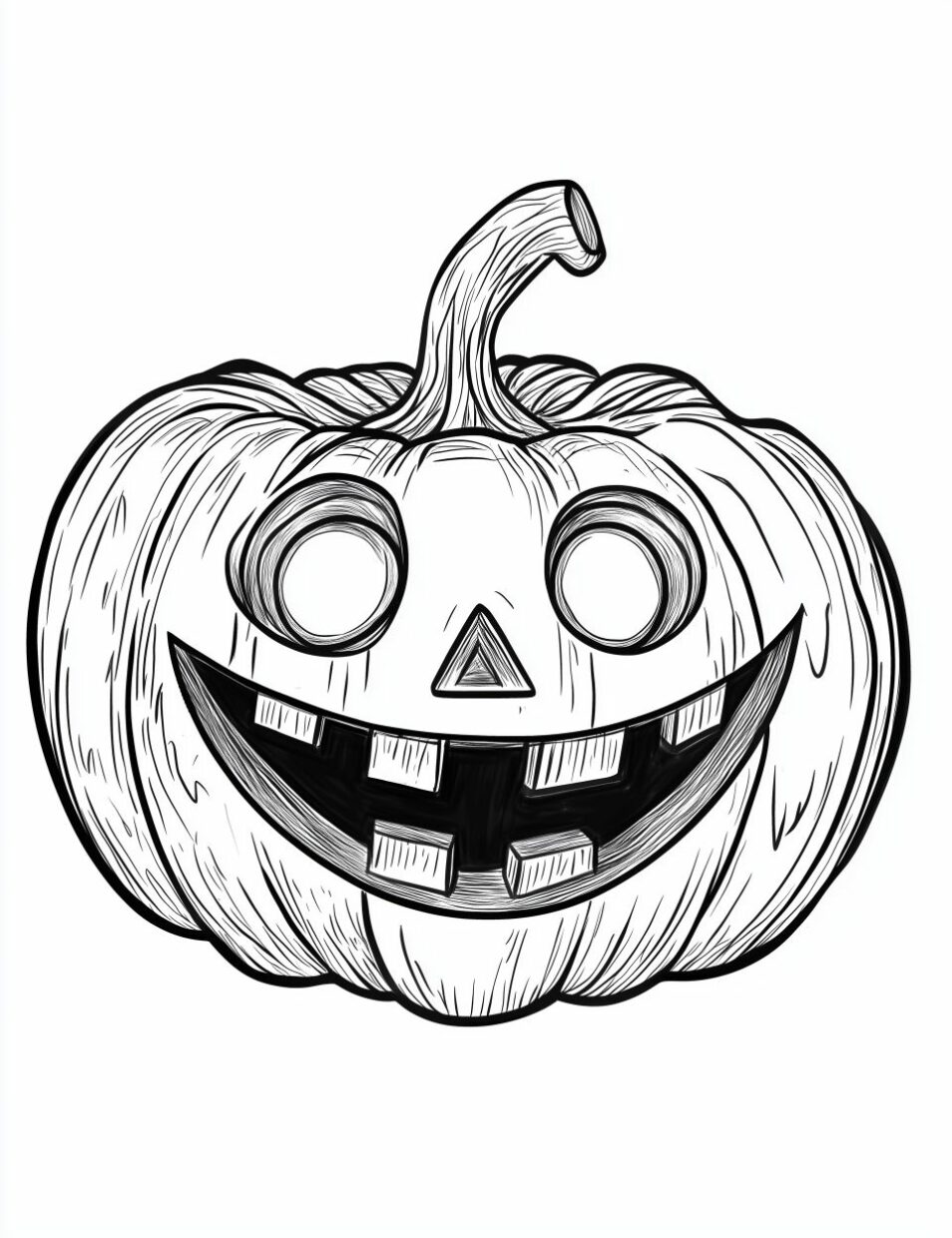 Halloween Coloring Pages for Creative Kids - PixelsTalk