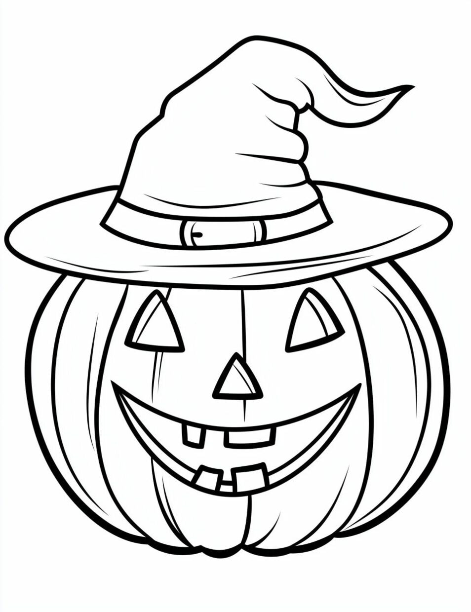Halloween Coloring Pages for Creative Kids - PixelsTalk