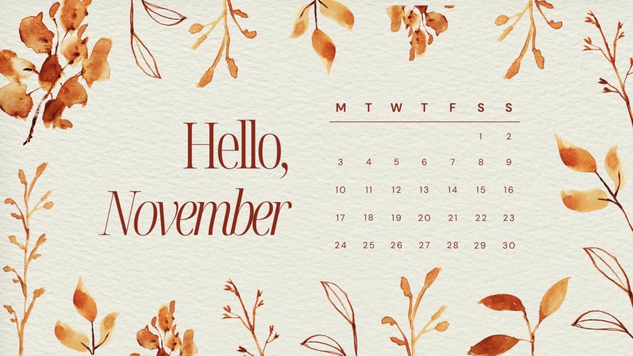 November 2025 Wallpaper HD for Your Desktop - PixelsTalk