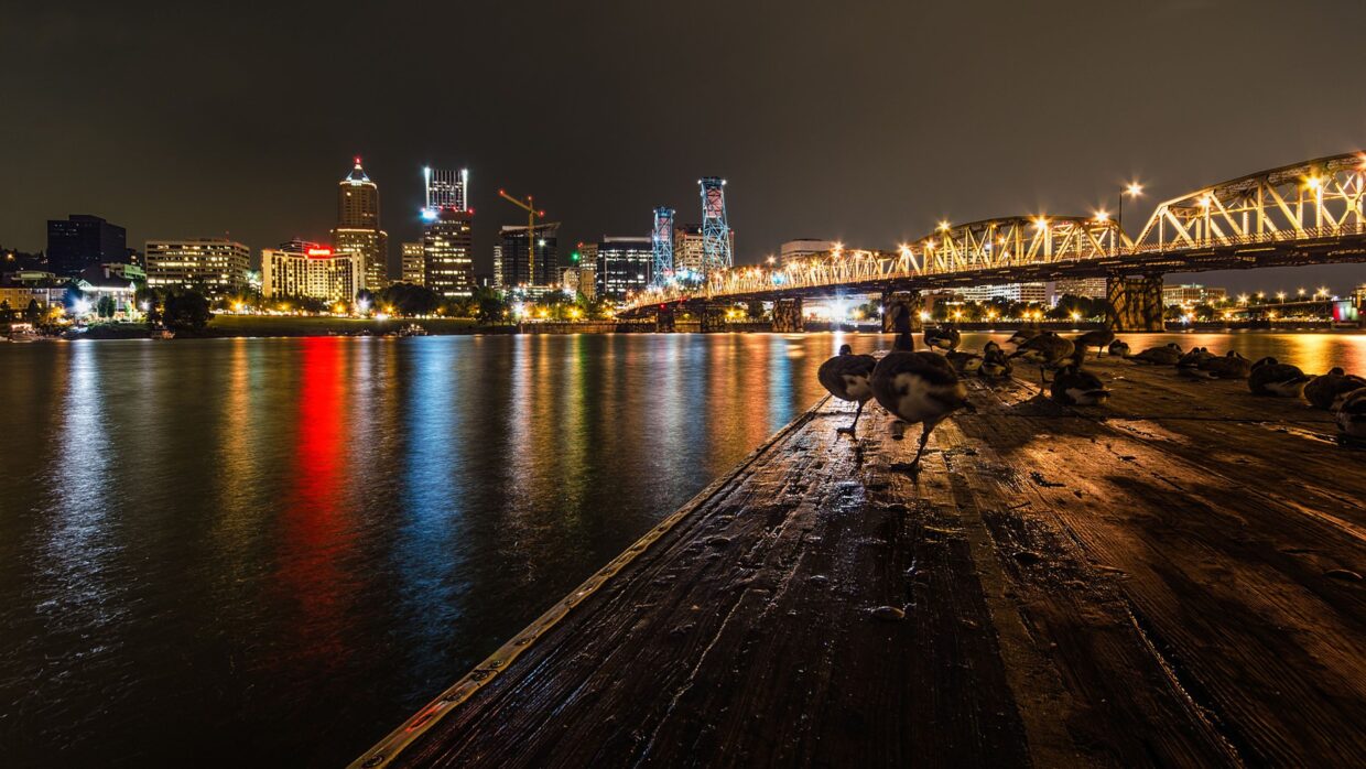 Portland Skyline Wallpapers - PixelsTalk