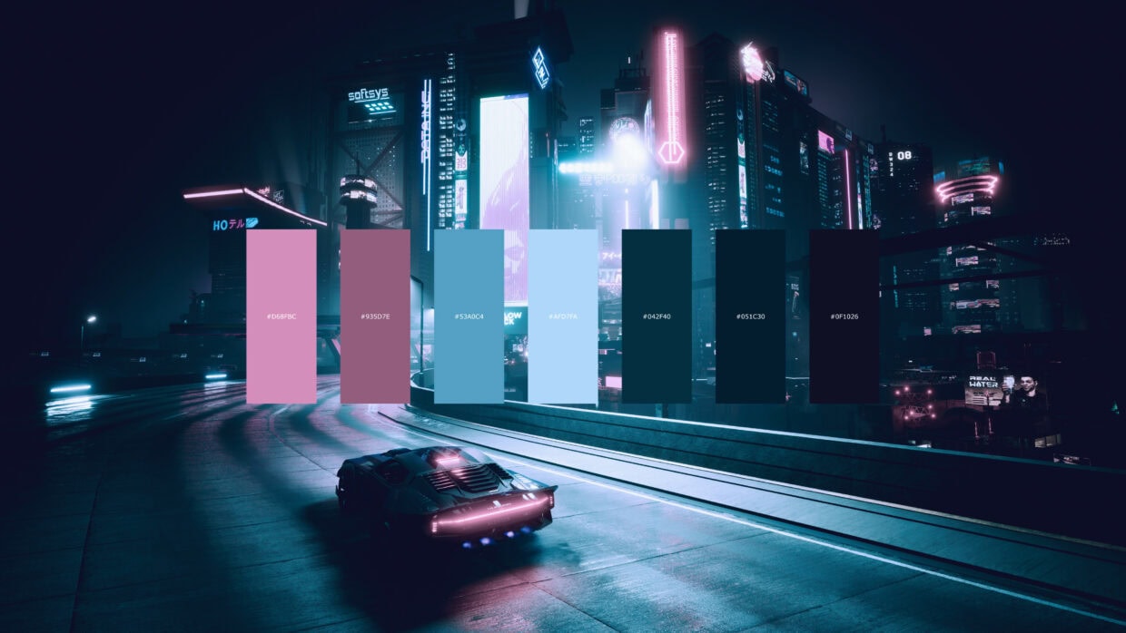 Color Palette Wallpapers - PixelsTalk