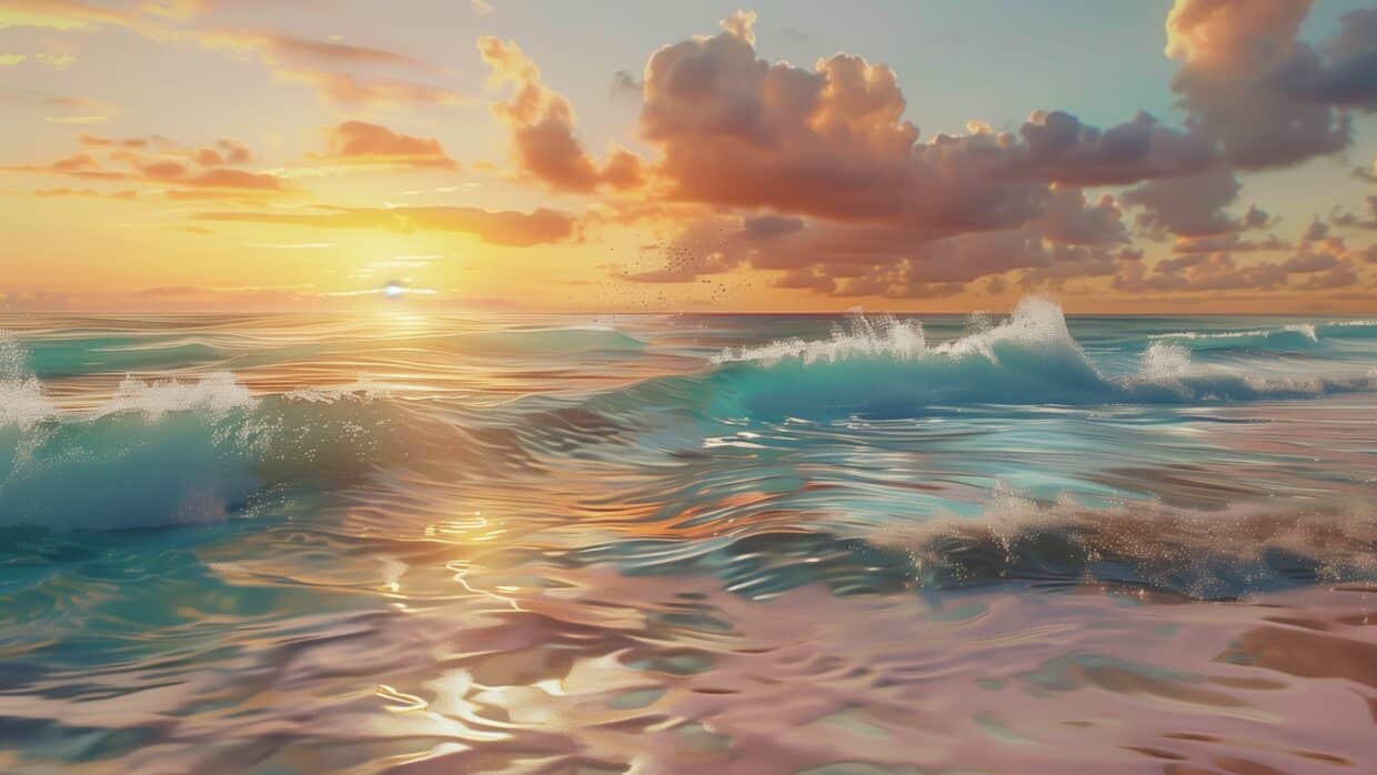 Ocean Wallpaper 4K - PixelsTalk