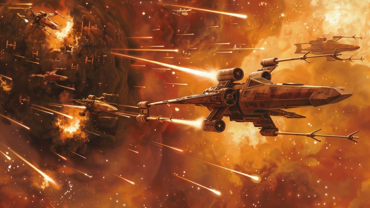 Star Wars Space HD Wallpapers 4K - PixelsTalk