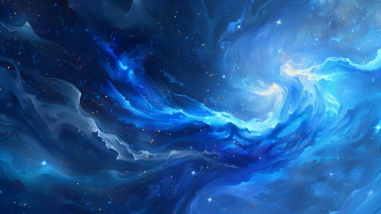 Blue Space Backgrounds for desktop - PixelsTalk