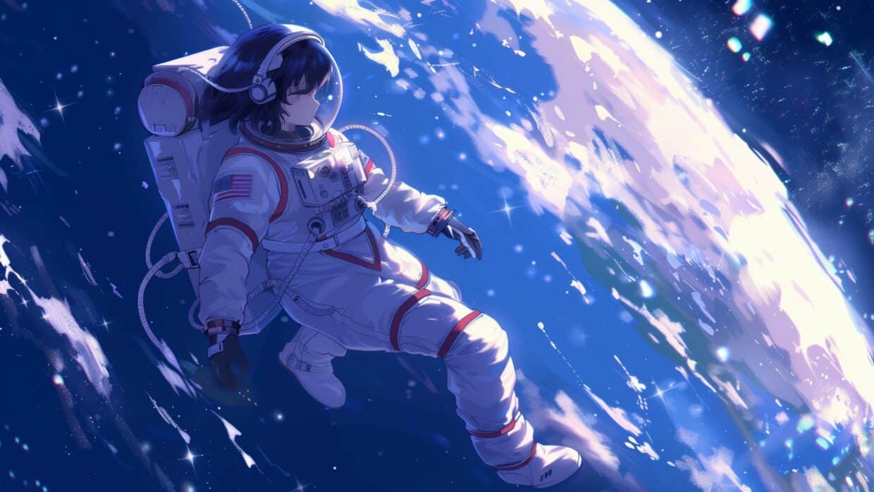 Anime Space Desktop Backgrounds - PixelsTalk
