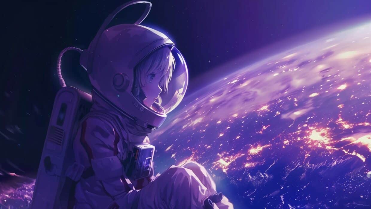 Anime Space Desktop Backgrounds - PixelsTalk