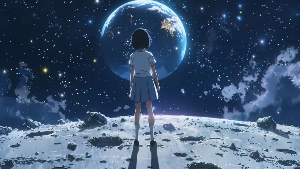 Anime Space Desktop Backgrounds - PixelsTalk