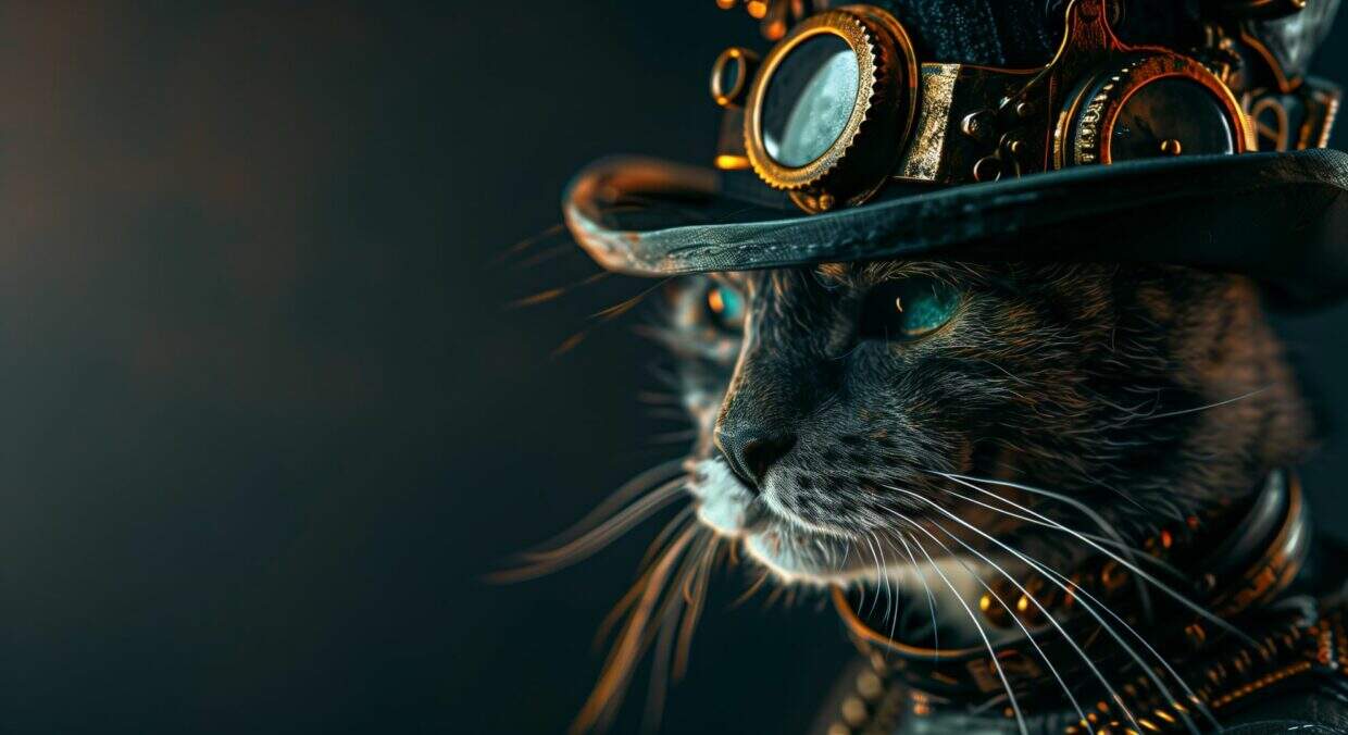 Cool Cat Desktop Wallpaper - PixelsTalk