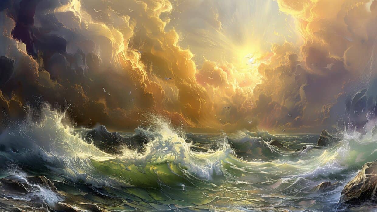 Ocean Wave Backgrounds - PixelsTalk