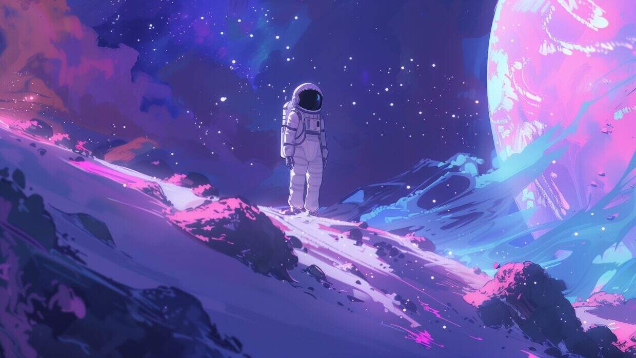 Anime Space Desktop Backgrounds - PixelsTalk