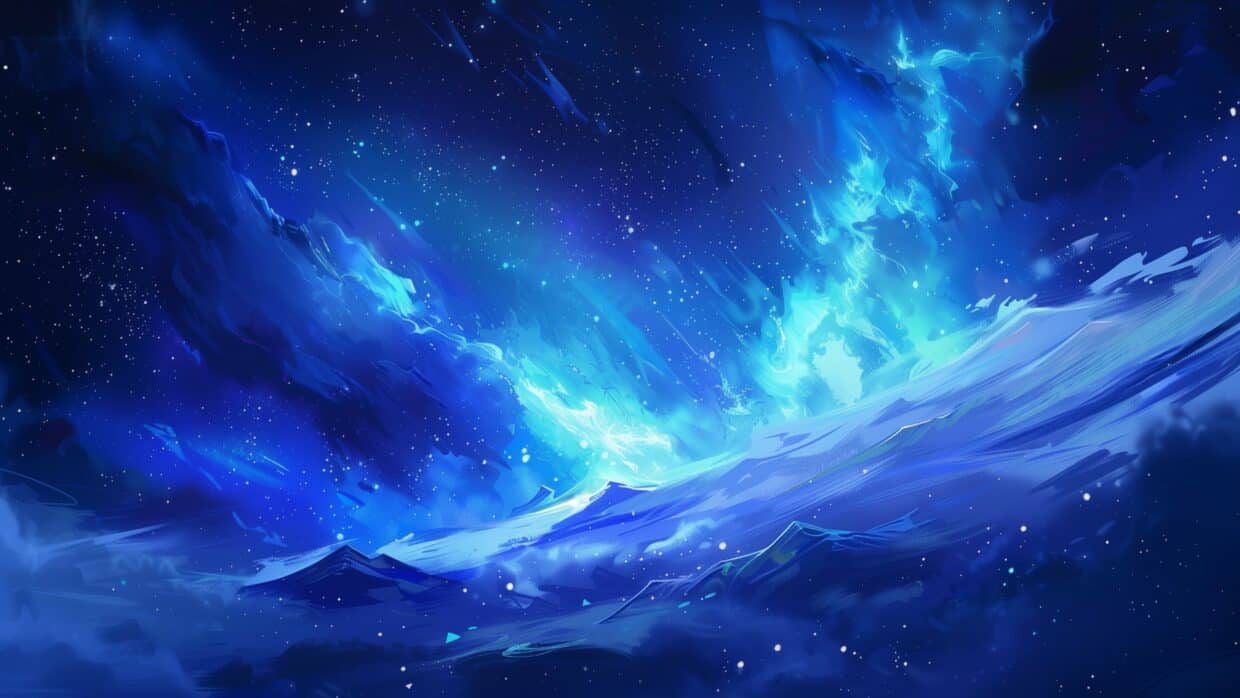 Blue Space Backgrounds for desktop - PixelsTalk