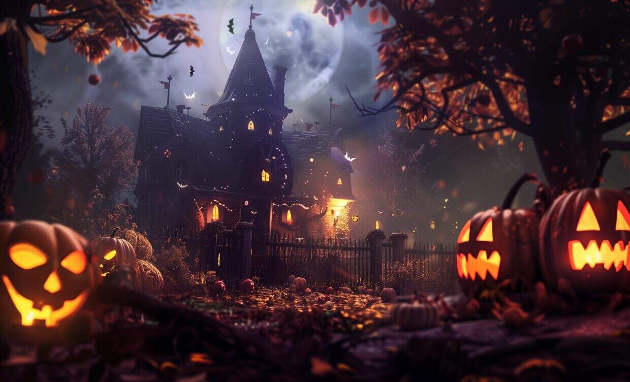 Halloween Backgrounds for Desktop with Creepy Themes - PixelsTalk