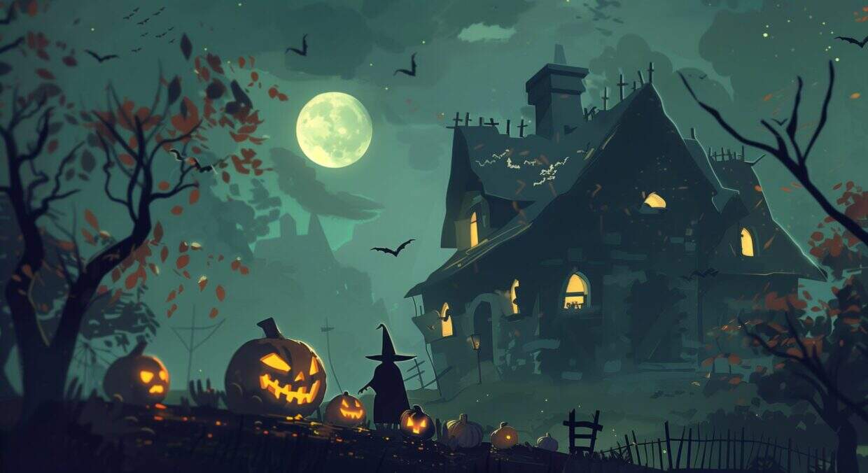Halloween Desktop Wallpaper for a Spooky Look - PixelsTalk