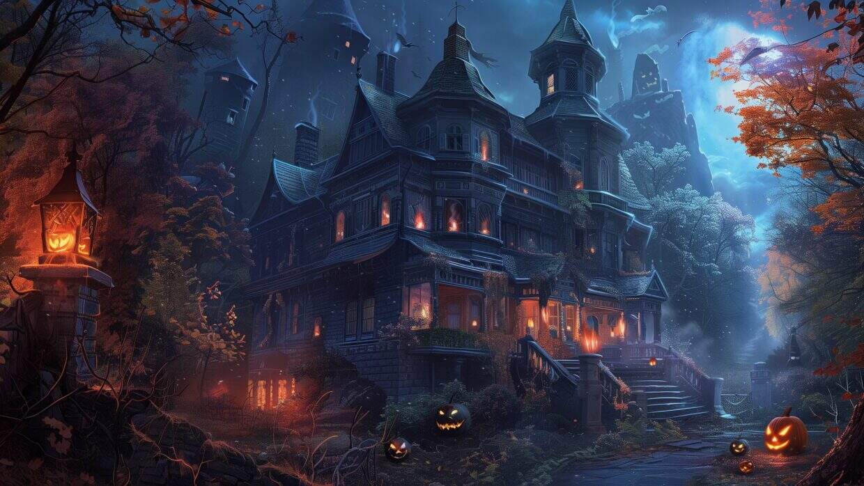 Spooky Halloween Background - PixelsTalk