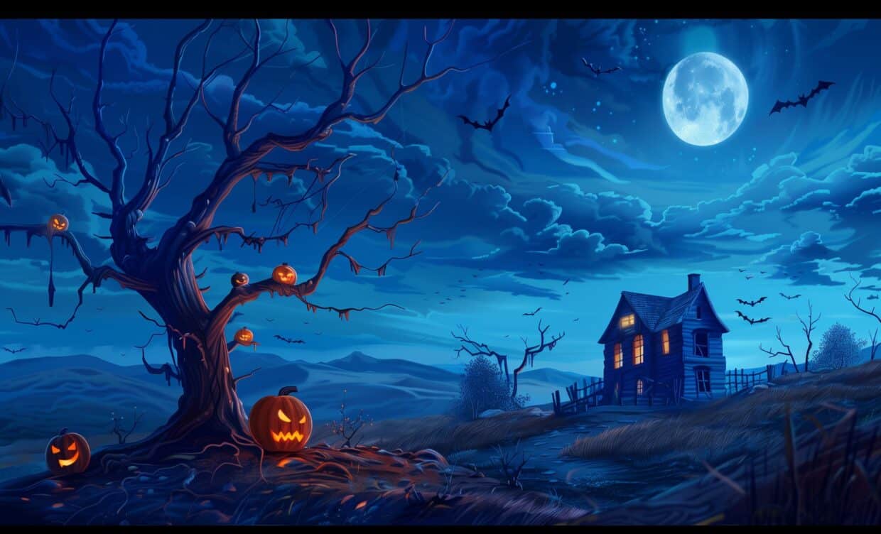 Halloween Backgrounds for Desktop with Creepy Themes - PixelsTalk