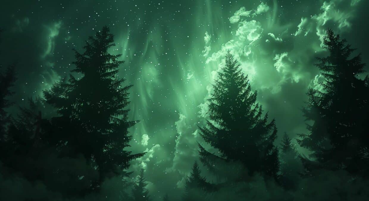 Northern Lights Desktop Wallpaper - PixelsTalk