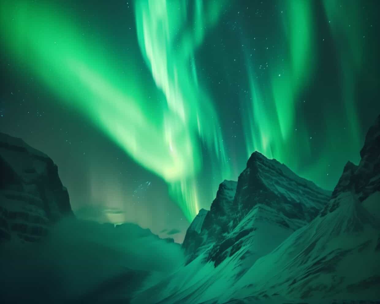 Northern Lights Desktop Wallpaper - PixelsTalk