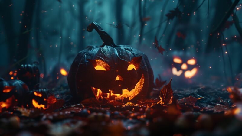 Spooky Halloween Background - PixelsTalk