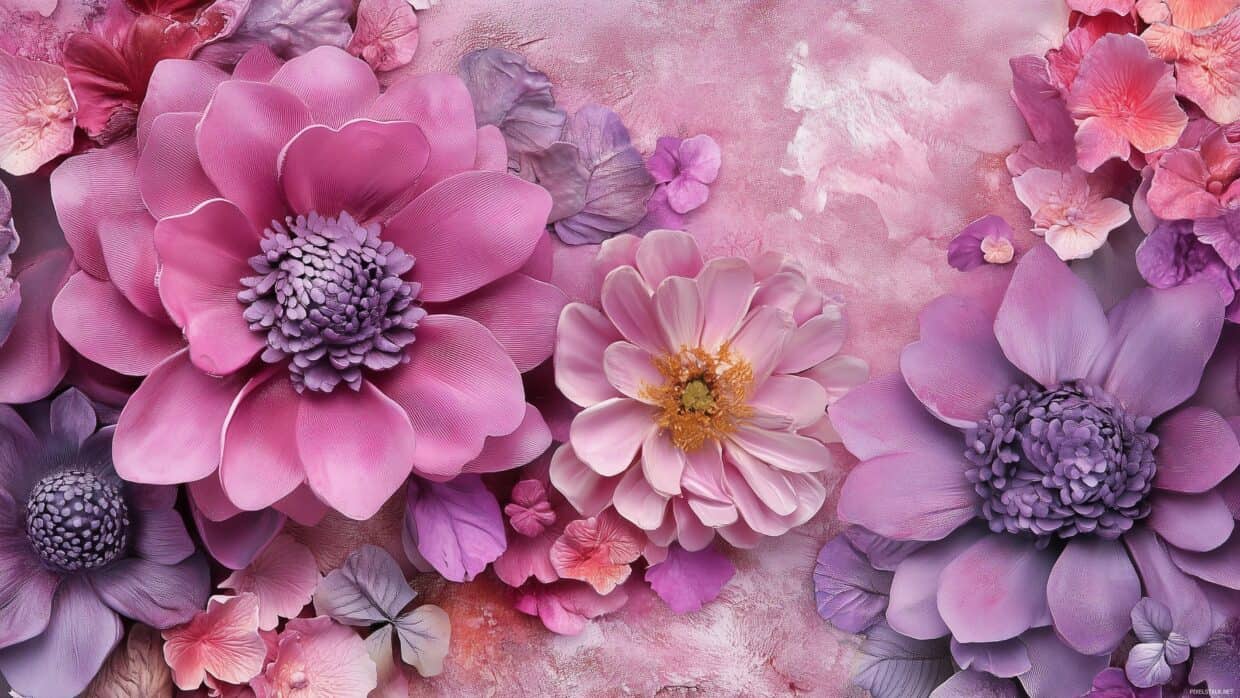3D Flower Wallpapers - PixelsTalk
